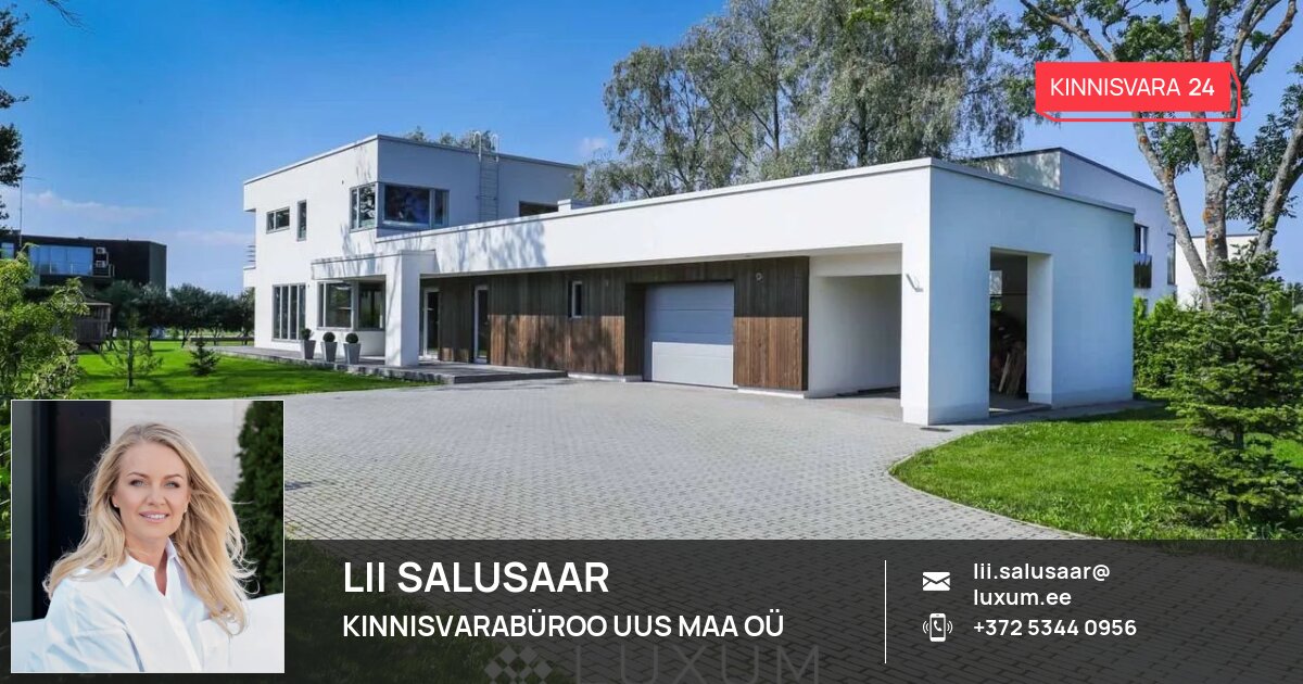 Müüa maja, 5 tuba, Rohuneeme tee 93b, Püünsi küla, Viimsi vald