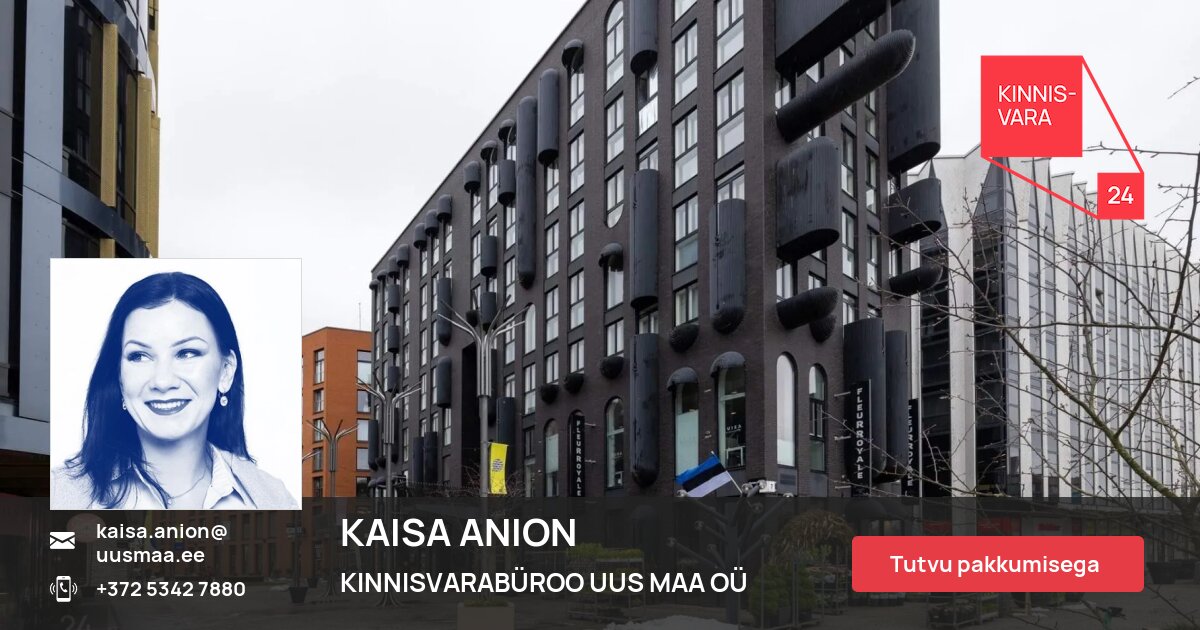 Üürile anda korter, 3 tuba, Rotermanni tn 7, Sadama, Rotermanni kvartal ...