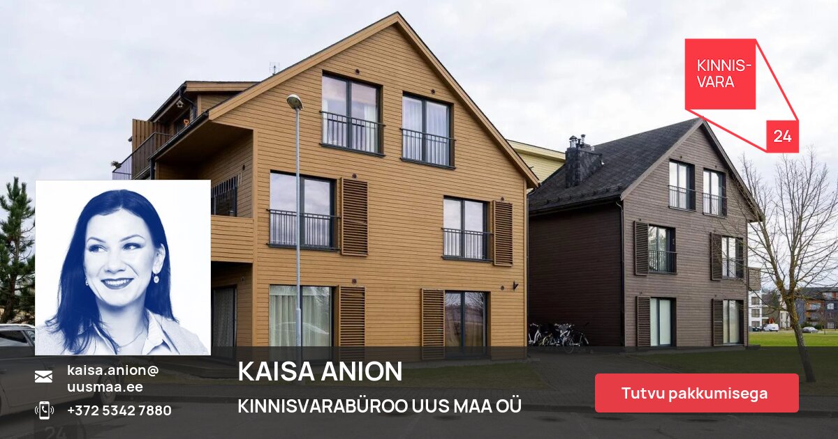 Müüa korter, 2 tuba, Hirvela tn 20, Sauga alevik, Tori vald