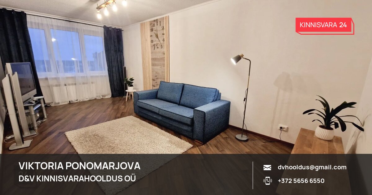 Üürile anda korter, 2 tuba, Maleva tn 17, Ahtme, Kohtla-Järve linn