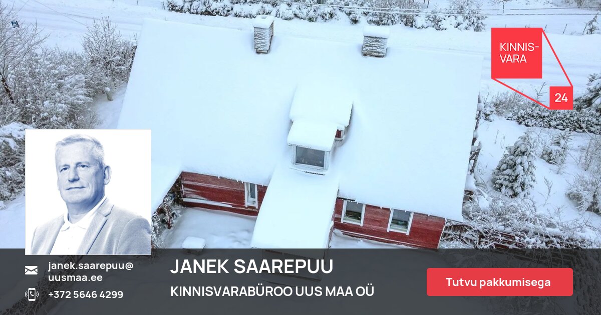 Müüa maja, 6 tuba, Helekotka, Annikoru küla, Elva vald