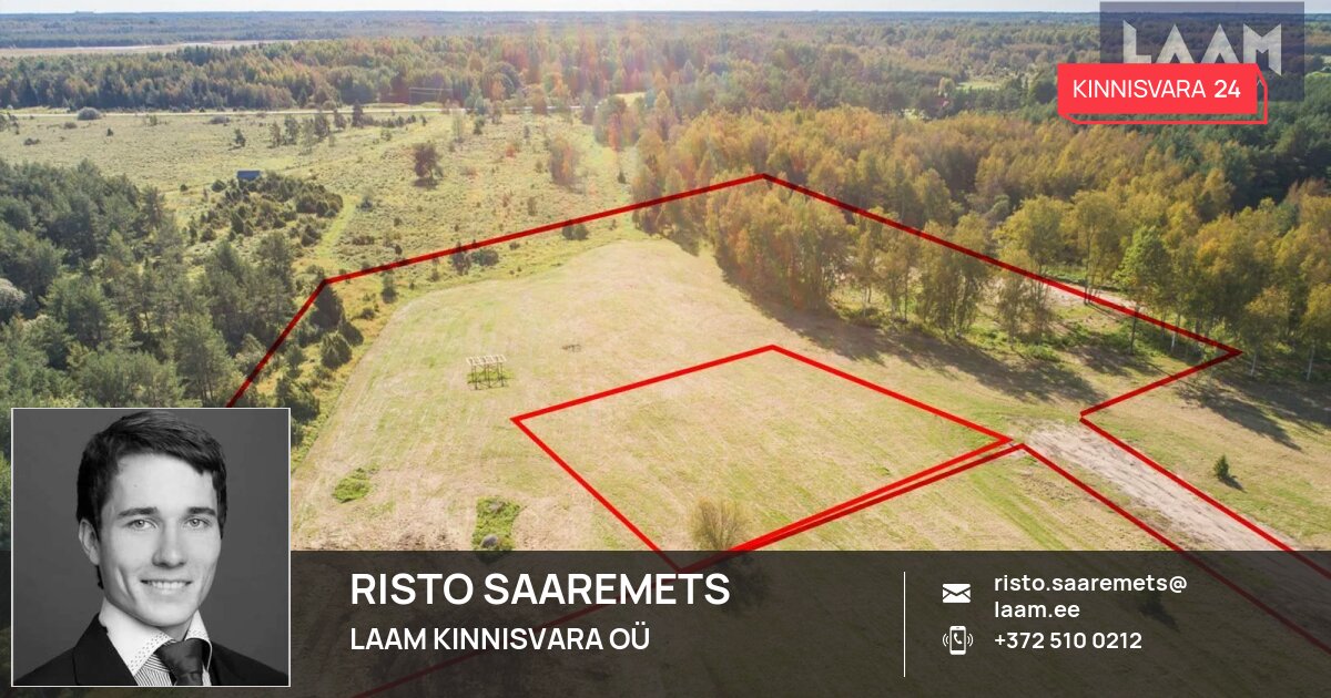 Müüa maa, Saarepõllu tee 8, 8a, Naage küla, Harku vald