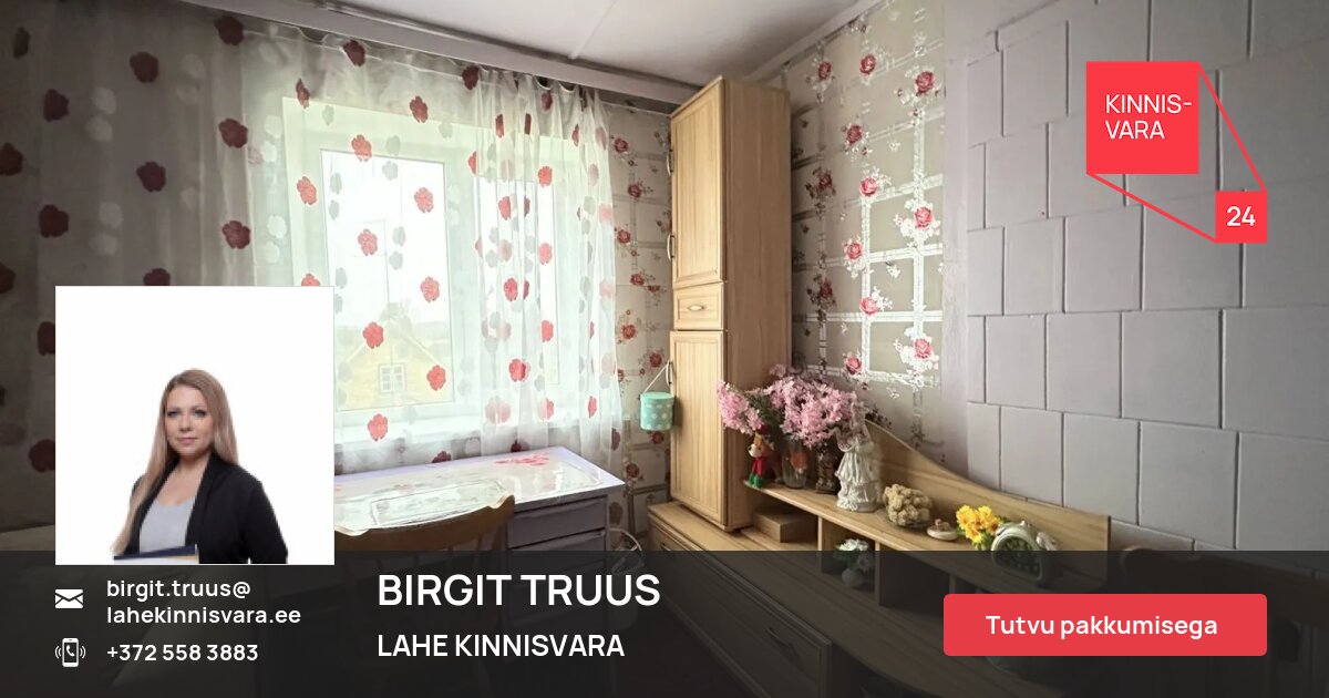 Müüa korter, 3 tuba, Mäe tn 17, Mikitamäe küla, Setomaa vald