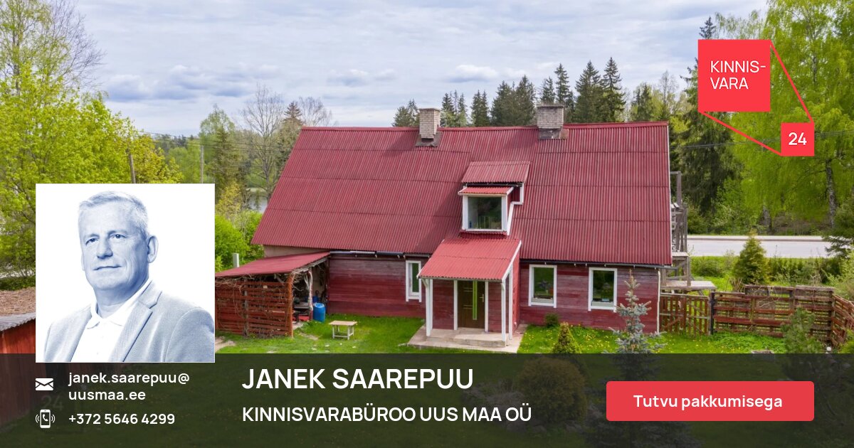 Müüa maja, 6 tuba, Helekotka, Annikoru küla, Elva vald