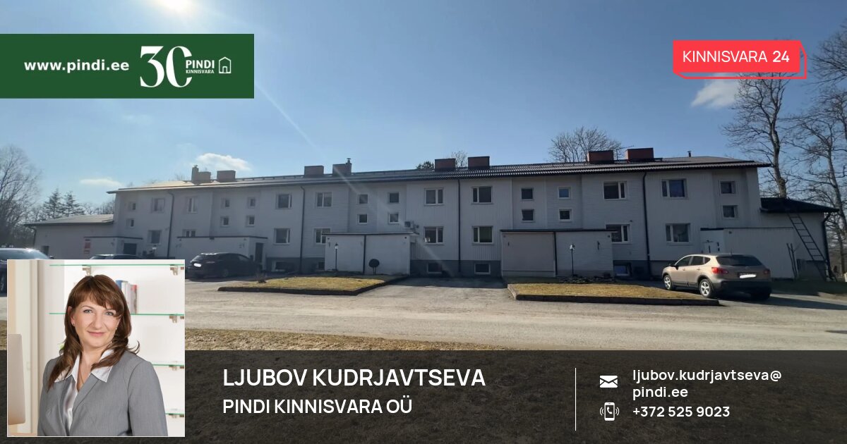 Müüa majaosa, 4 tuba, Tamme tee 1/6, Purila küla, Rapla vald
