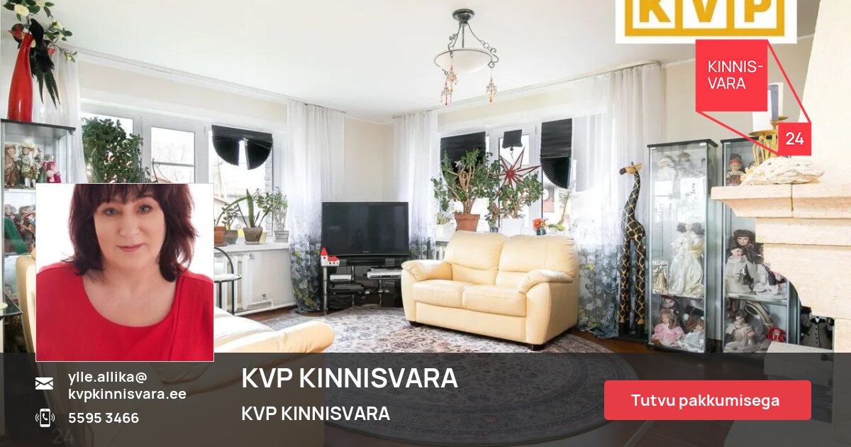 Müüa maja, 4 tuba, Tiiru tn 6, Sindi linn, Tori vald