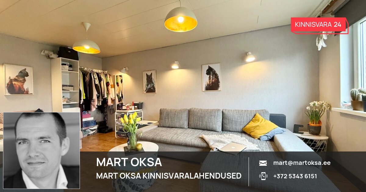Müüa korter, 2 tuba, Tuuliku tn 1, Kiiu alevik, Kuusalu vald