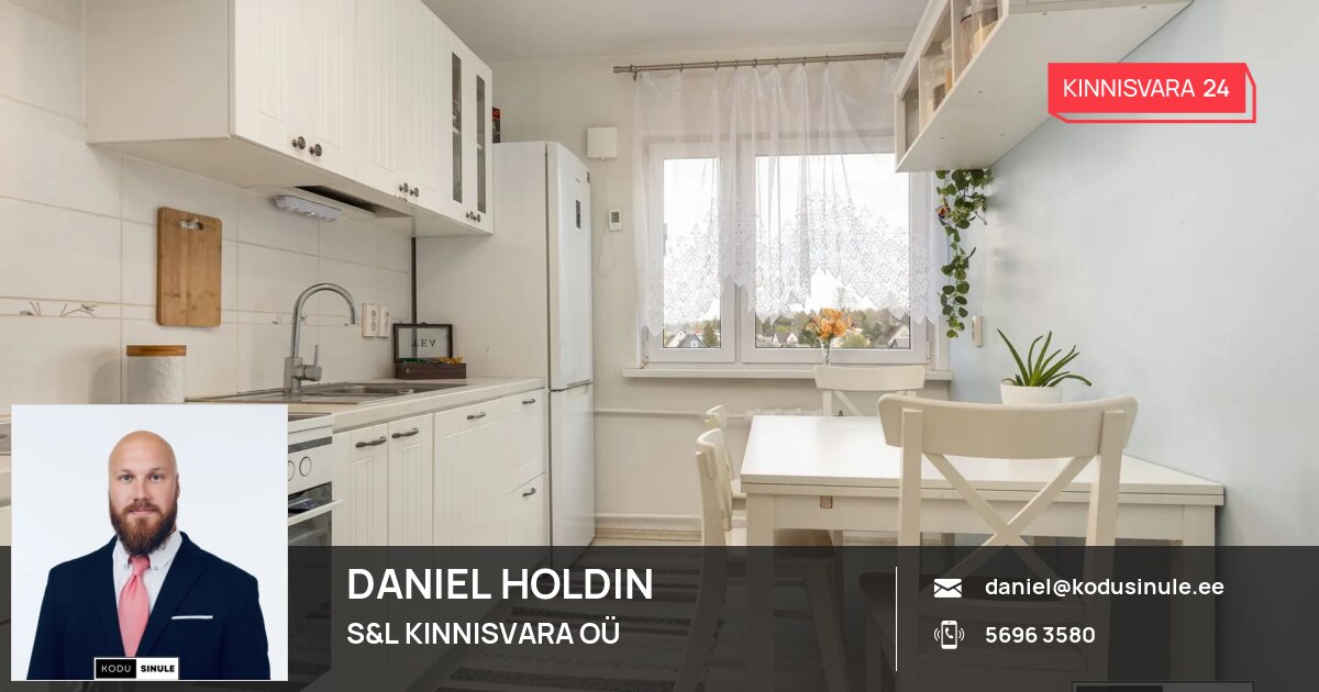Müüa korter, 3 tuba, E. Ahrensi tn 10, Kuusalu alevik, Kuusalu vald