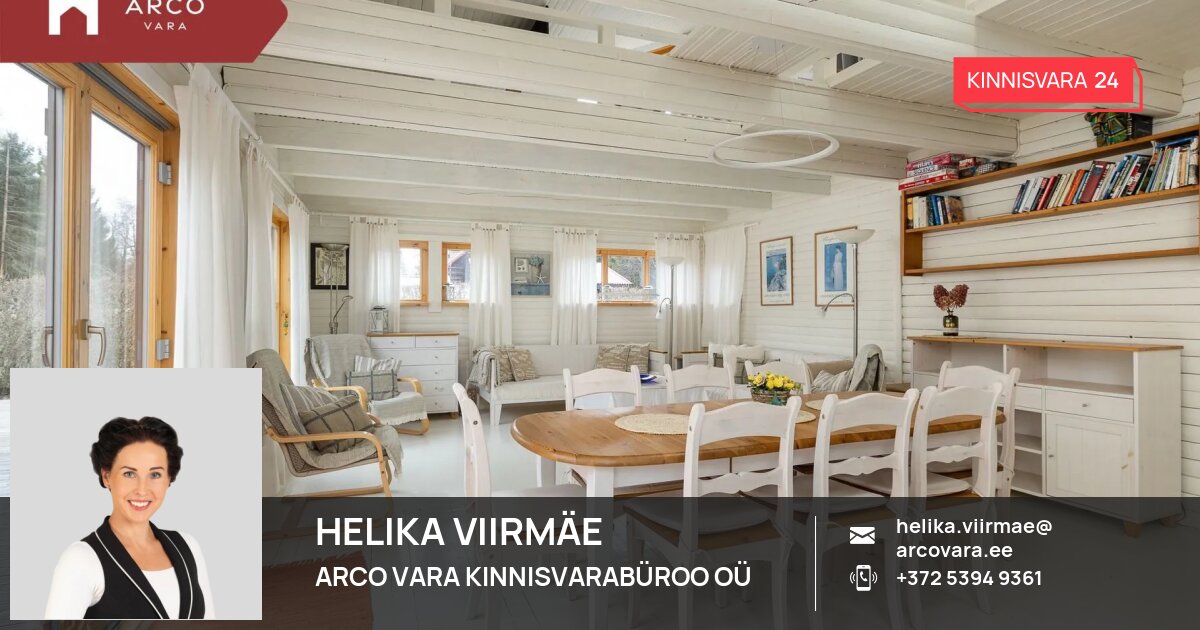 Müüa suvila, 4 tuba, Eisma vkt 6, Eisma küla, Haljala vald