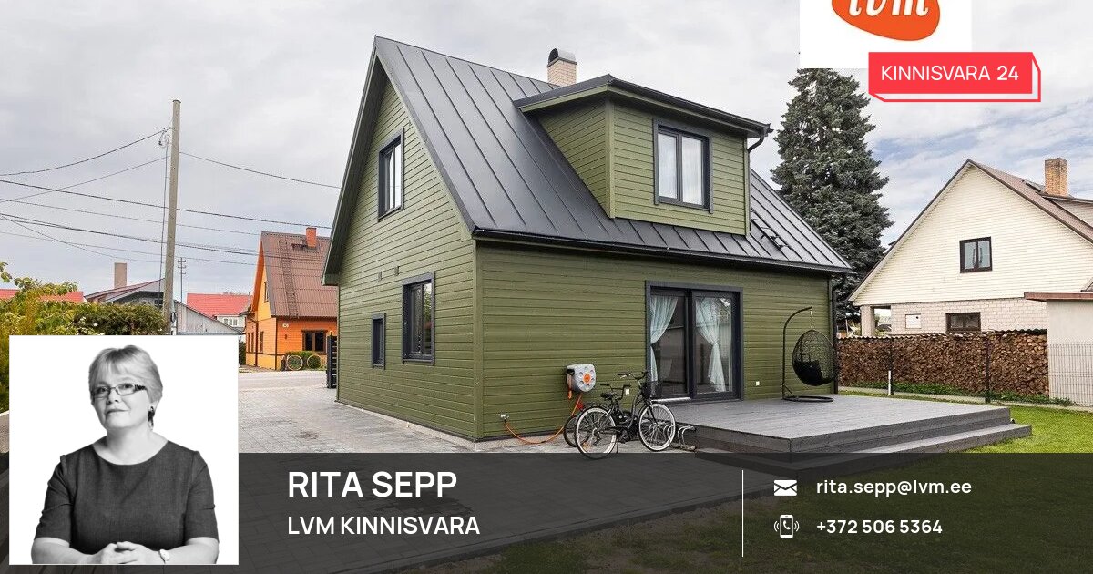 Müüa maja, 5 tuba, Merimetsa tn, Raeküla, Raeküla, Raeküla, Pärnu linn