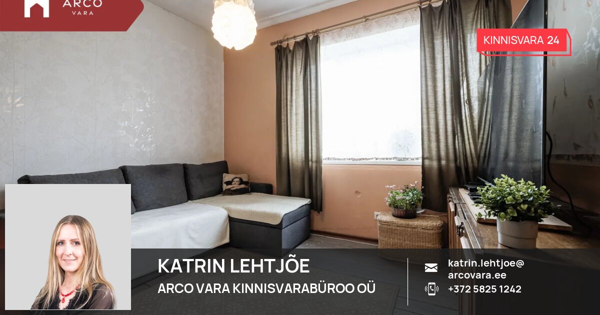 Müüa korter, 2 tuba, Allika tee 5, Alliku küla, Saue vald