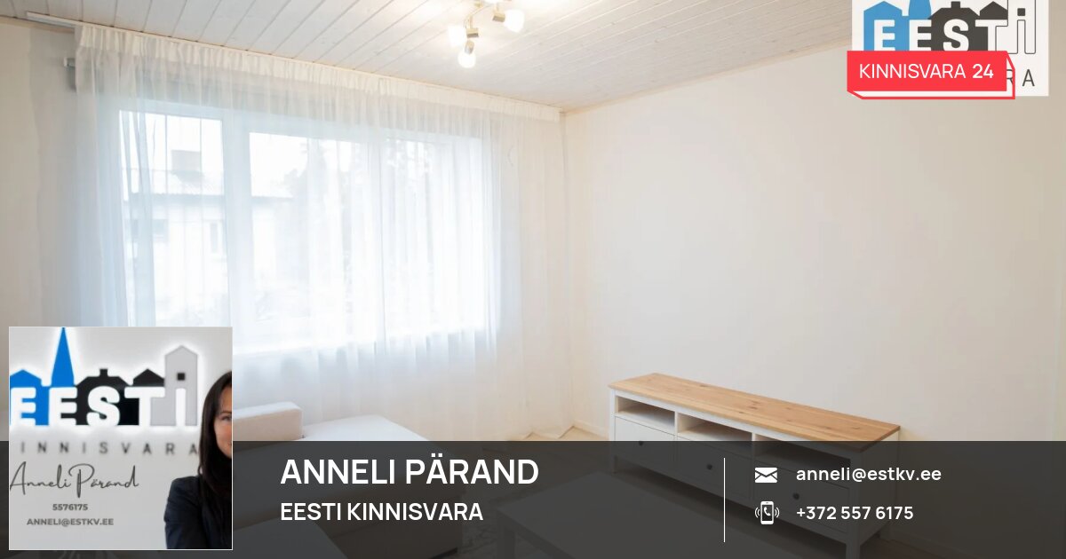 Üürile anda korter, 2 tuba, Pärivere tee 13, Are alevik, Tori vald