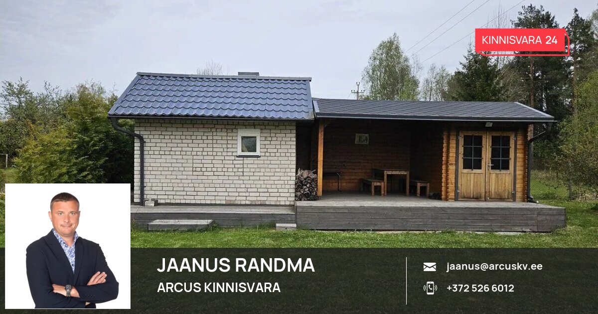 Müüa suvila, 1 tuba, Luige AÜ 9, Kibuna küla, Saue vald