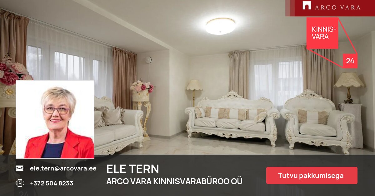 Müüa maja, 5 tuba, Tallinna mnt 124, Sauga alevik, Tori vald