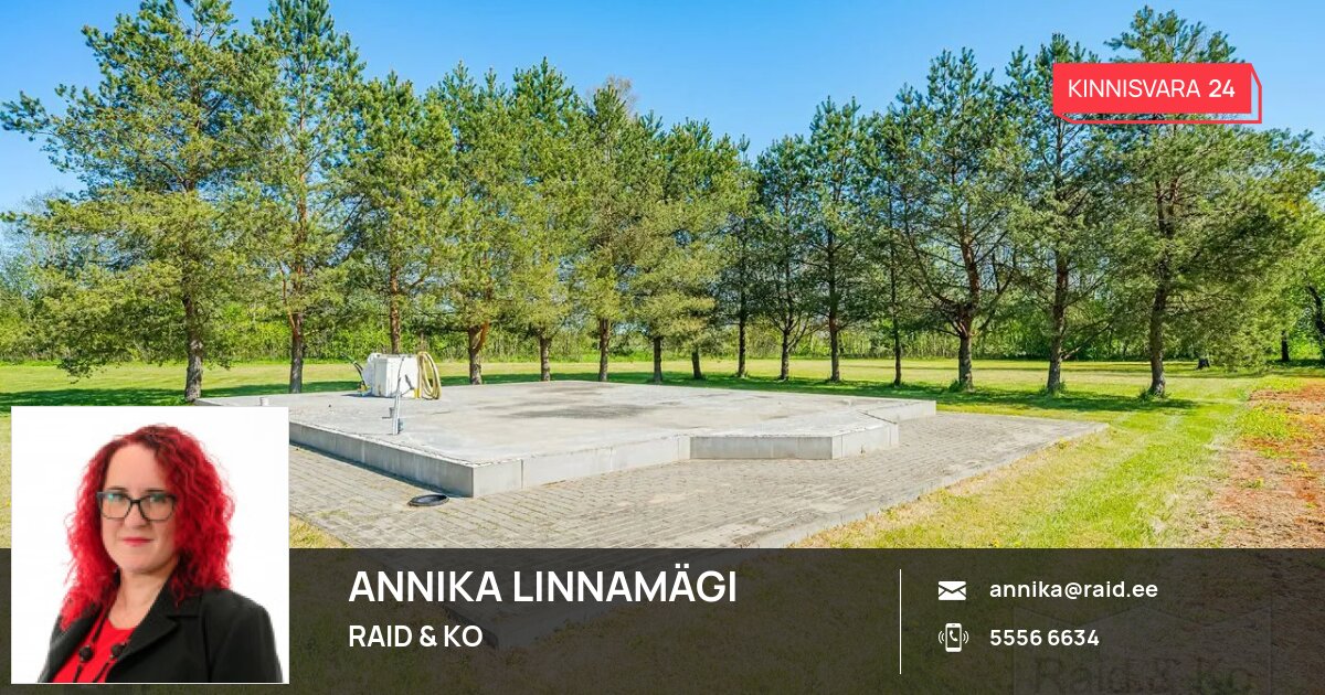 Müüa maja, 4 tuba, Ahvena, Ummaru küla, Rapla vald