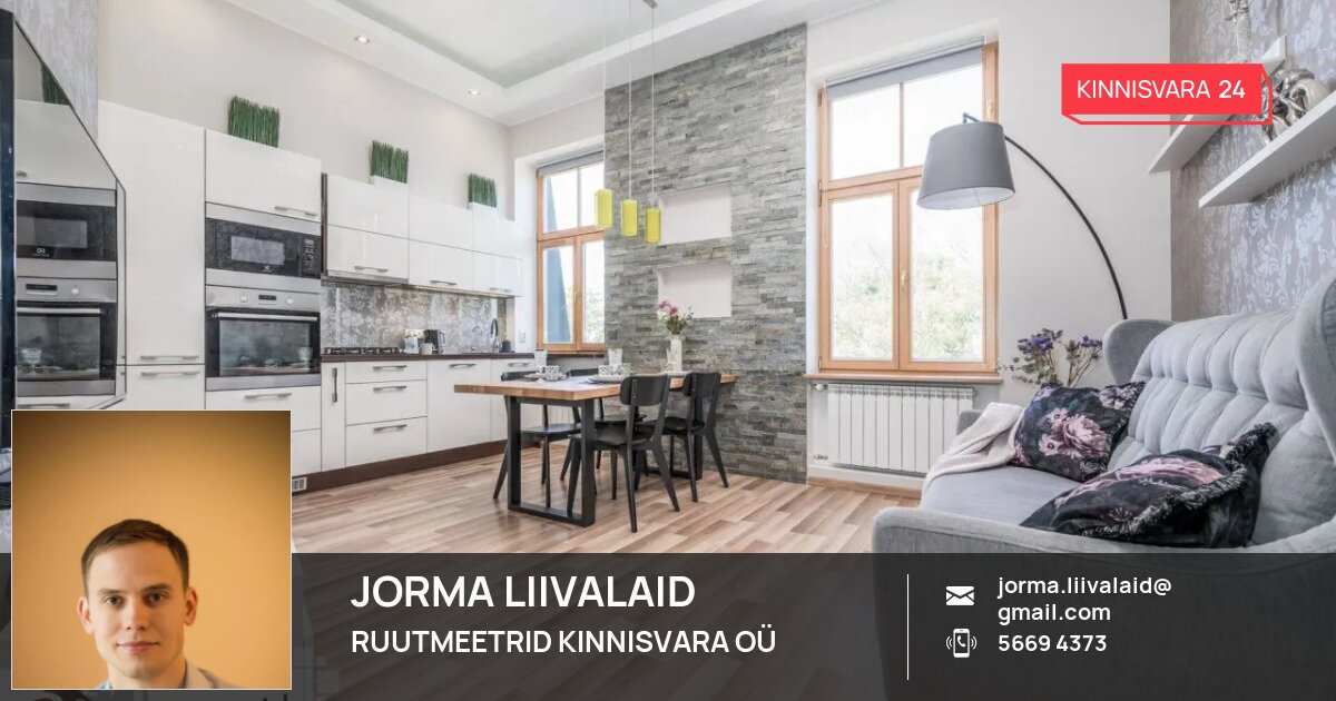 Müüa korter, 4 tuba, Kopli tn 77, Kopli, Põhja-Tallinn