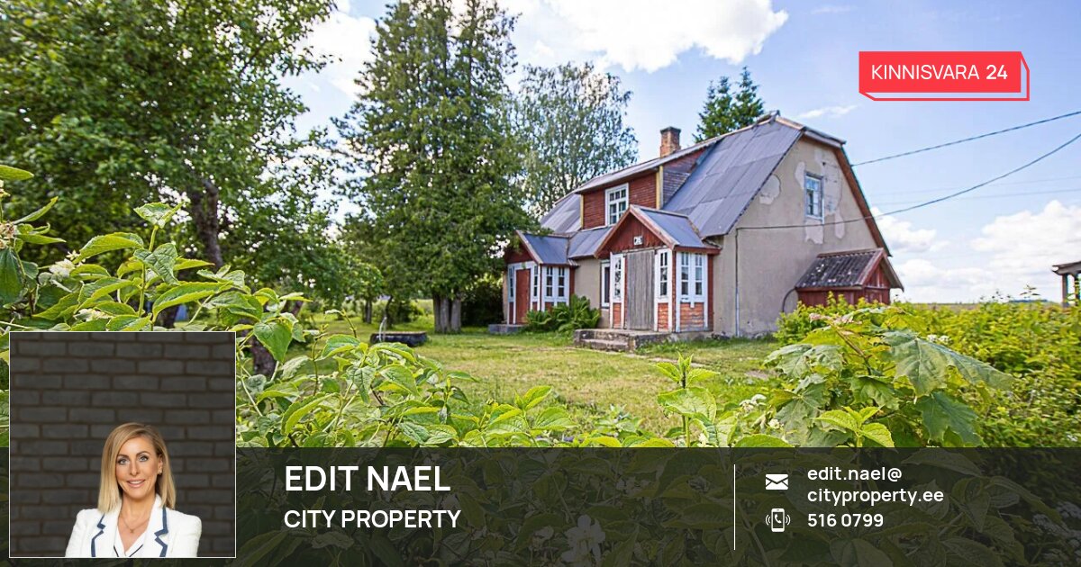 Müüa maja, 6 tuba, Aasa, Eipri küla, Väike-Maarja vald