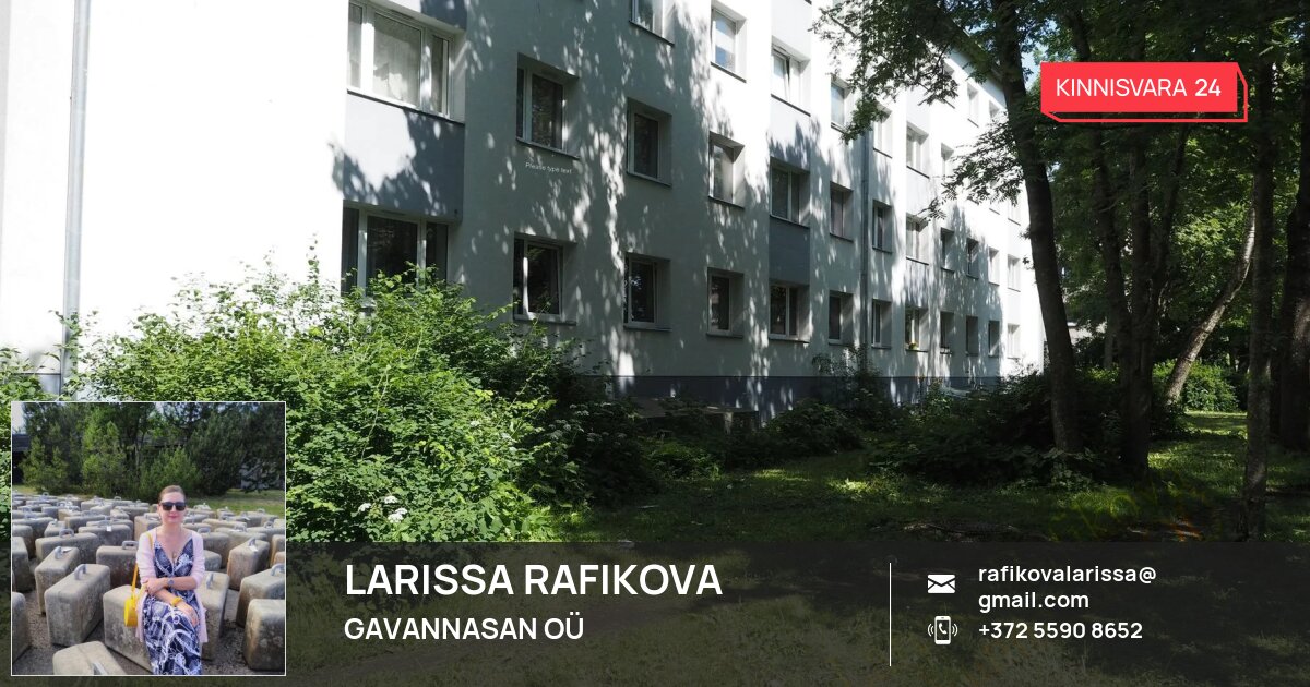 Müüa korter, 2 tuba, Angerja tn 4, Karjamaa, Põhja-Tallinn