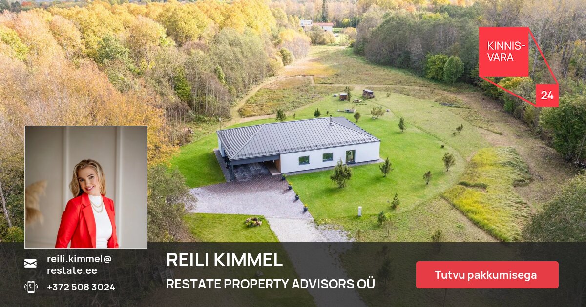 Müüa maja, 4 tuba, Tagapere, Püha küla, Saue vald