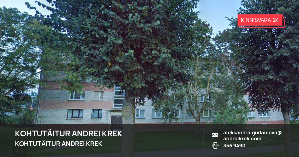 Müüa korter, 3 tuba, Kesk tn 63-16, Sillamäe linn