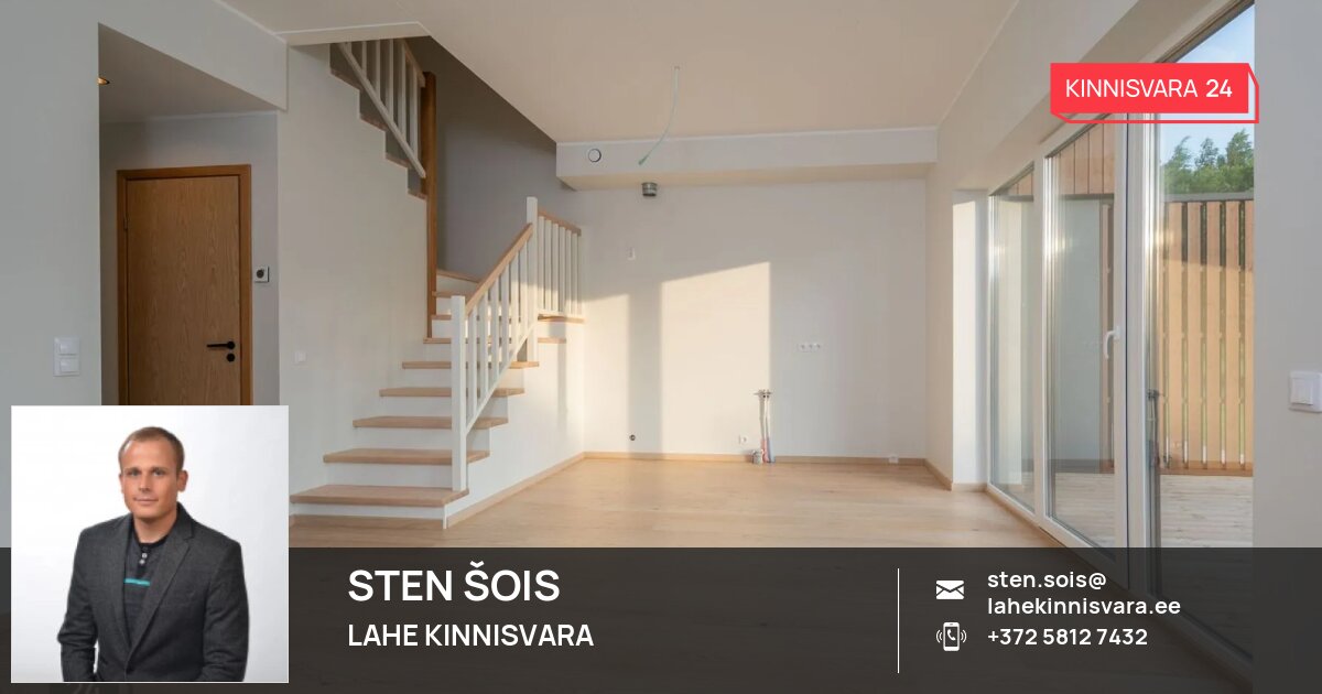 Müüa majaosa, 4 tuba, Kevade tn 13-6, Soinaste küla, Kambja vald