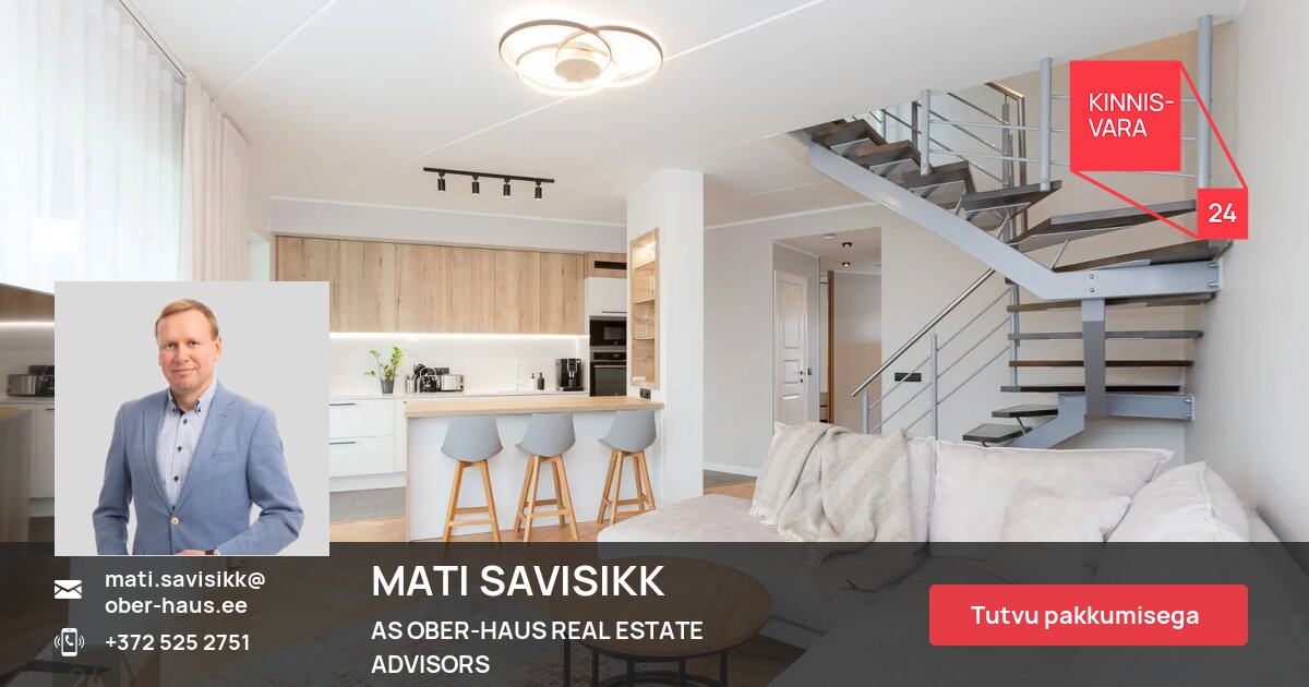 Müüa maja, 4 tuba, Pärna allee 13