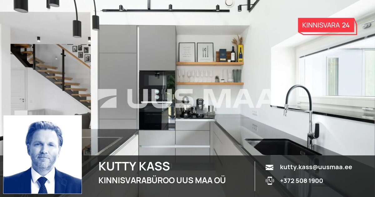 Müüa maja, 6 tuba, Lii tn 2, Luige alevik, Kiili vald