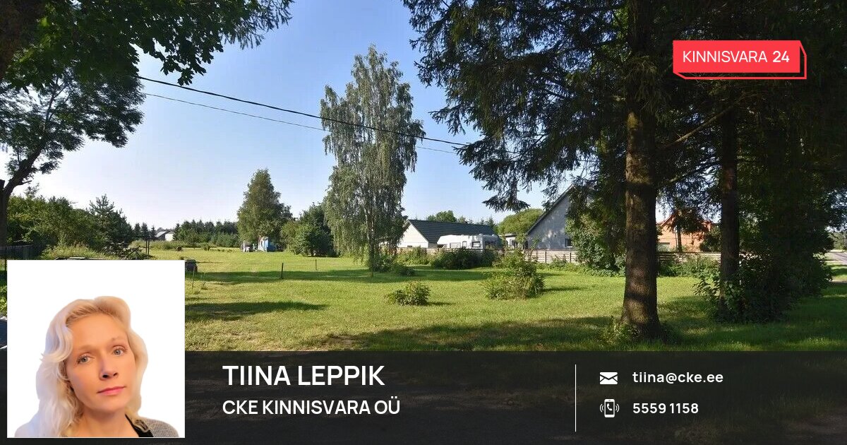 Müüa maa, Koeravere tee 5, Viru-Jaagupi alevik, Vinni vald