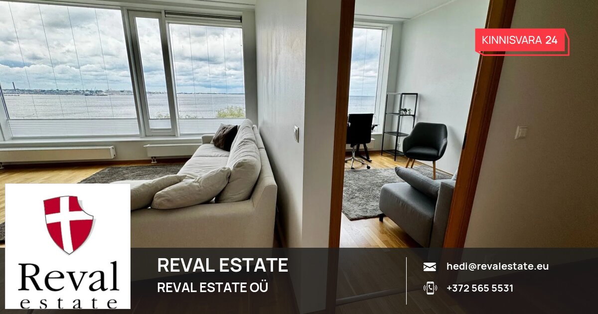 Üürile anda korter, 3 tuba, Pirita tee 28a, Kadriorg, Kesklinn, Tallinn