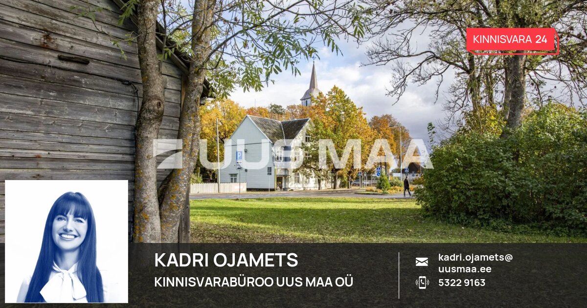 Müüa maja, Jaani tee 7, Koeru alevik, Järva vald