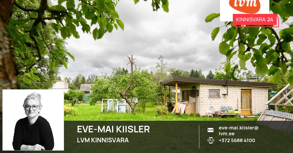 Müüa suvila, 1 tuba, Suve tn 16, Sindi linn, Tori vald