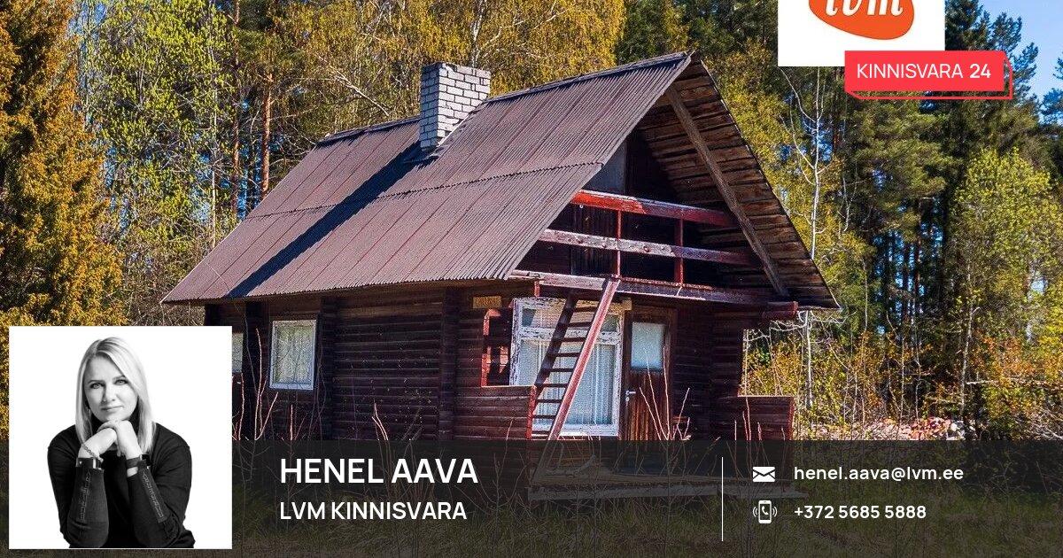 Müüa suvila, 2 tuba, Allika vkt 1, Aespa alevik, Kohila vald