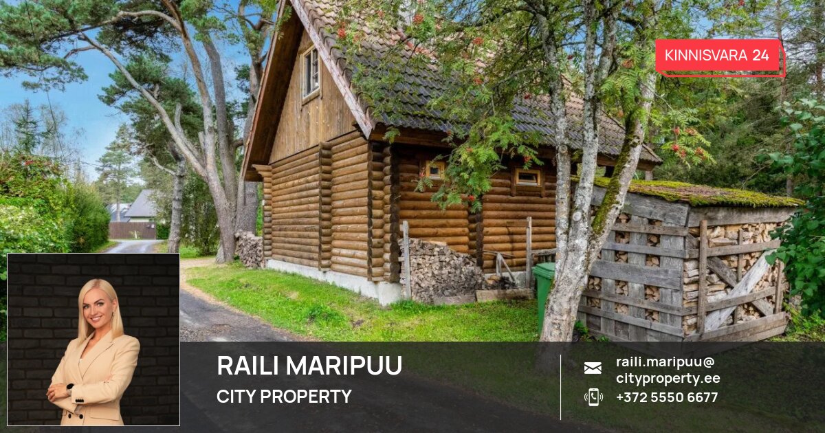 Müüa maja, 2 tuba, Tammetalu tn 20, Luige alevik, Kiili vald