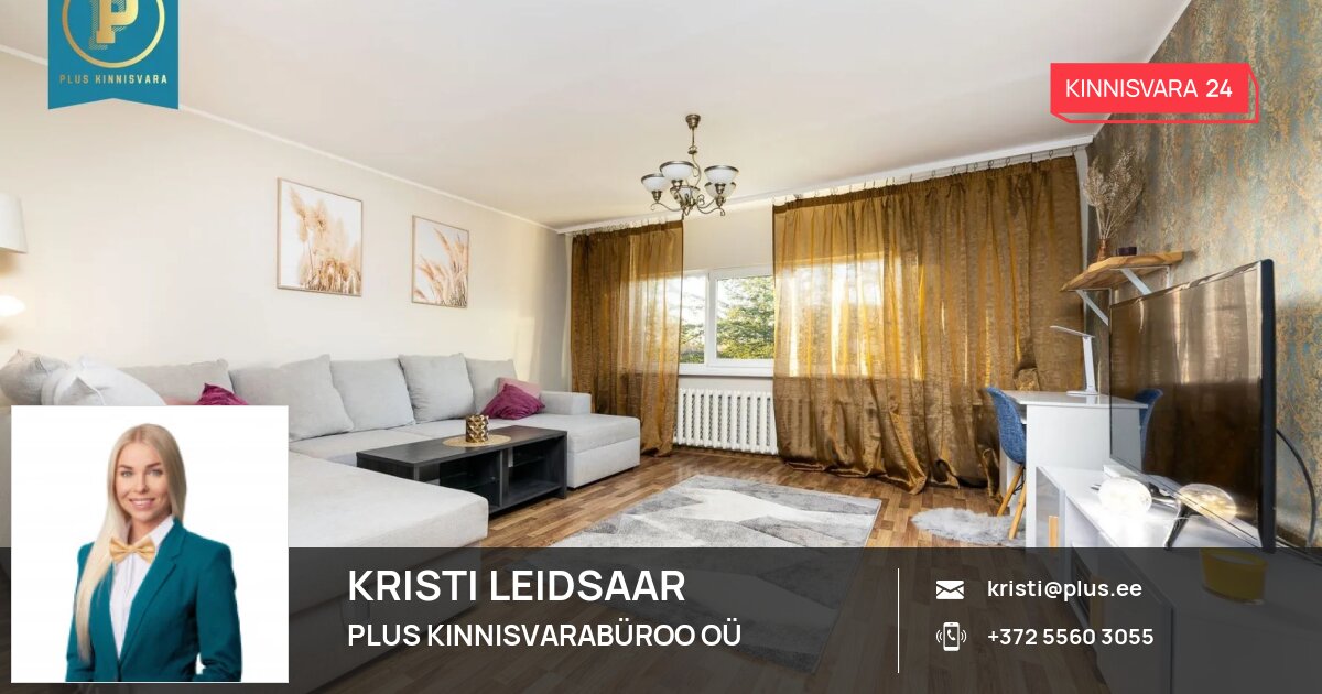 Üürile anda korter, 2 tuba, Kurtna tee 48, Kurtna küla, Saku vald