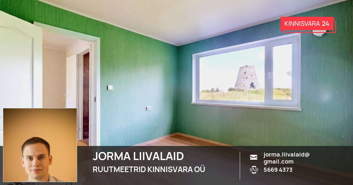 Müüa korter, 2 tuba, Tuuliku tn 1, Kiiu alevik, Kuusalu vald