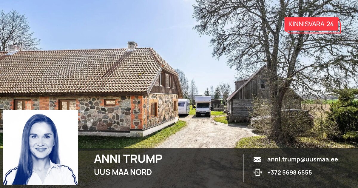 Müüa maja, 6 tuba, Küti, Hageri küla, Kohila vald