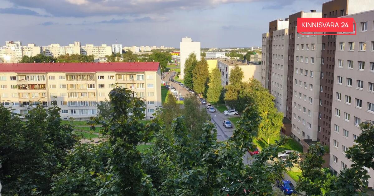 Müüa korter, 2 tuba, Punane tn 31, Pae, Lasnamäe, Tallinn