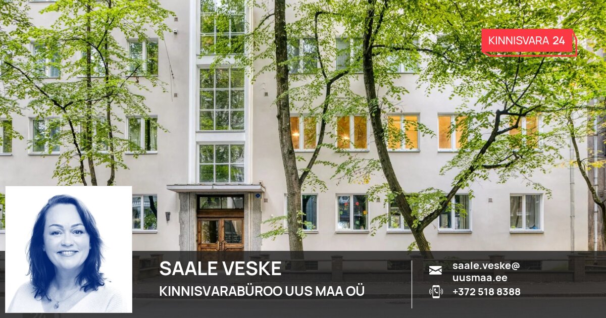 Müüa korter, 5 tuba, Raua tn 14, Raua, Kesklinn, Tallinn
