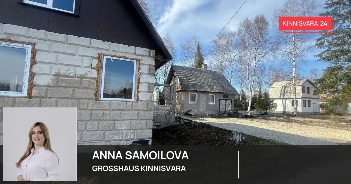 Müüa suvila, 3 tuba, Valguse tn 26, Kudruküla, Narva linn