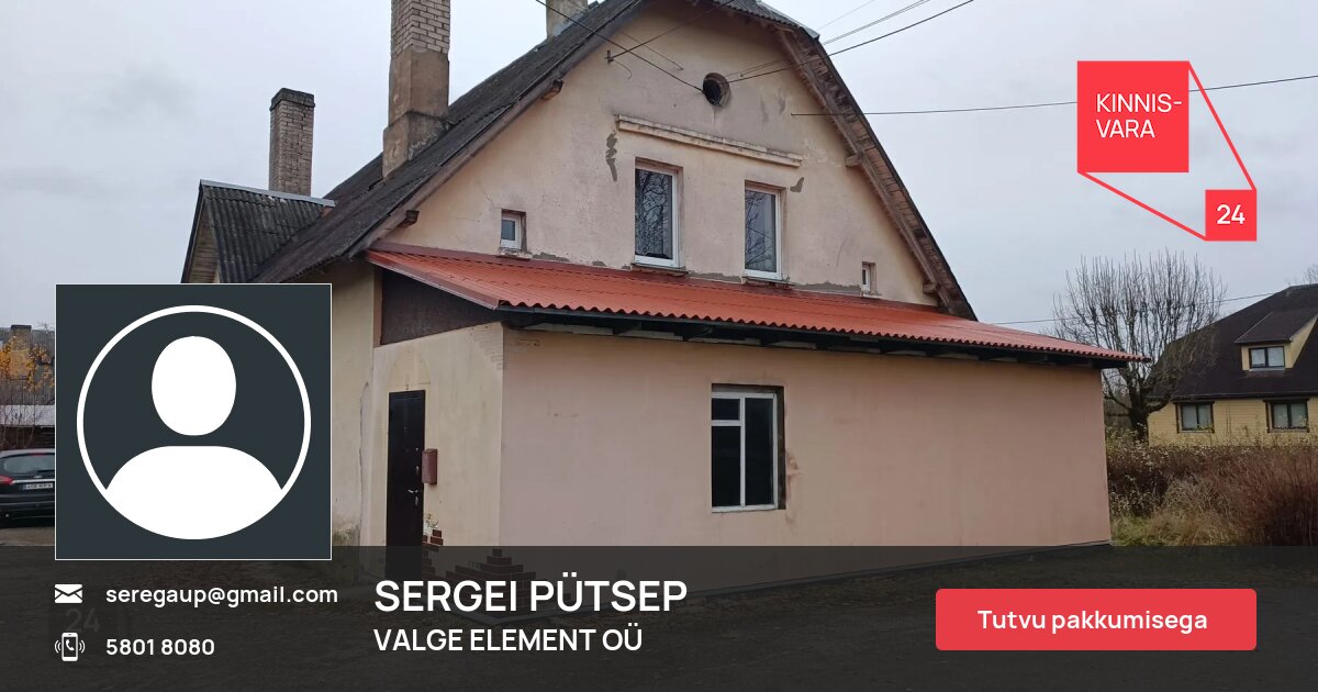 Müüa korter, 3 tuba, Altserva tn 16, Ahtme, Kohtla-Järve linn