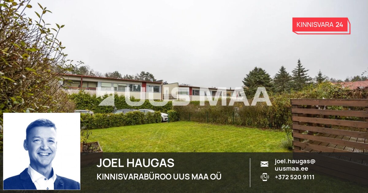 Müüa korter, 3 tuba, Männi tn 1, Luige alevik, Kiili vald