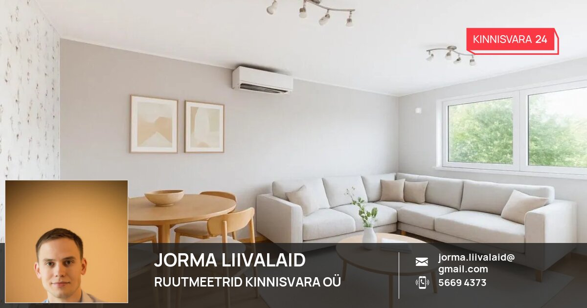 Müüa korter, 2 tuba, Tuuliku tn 1, Kiiu alevik, Kuusalu vald