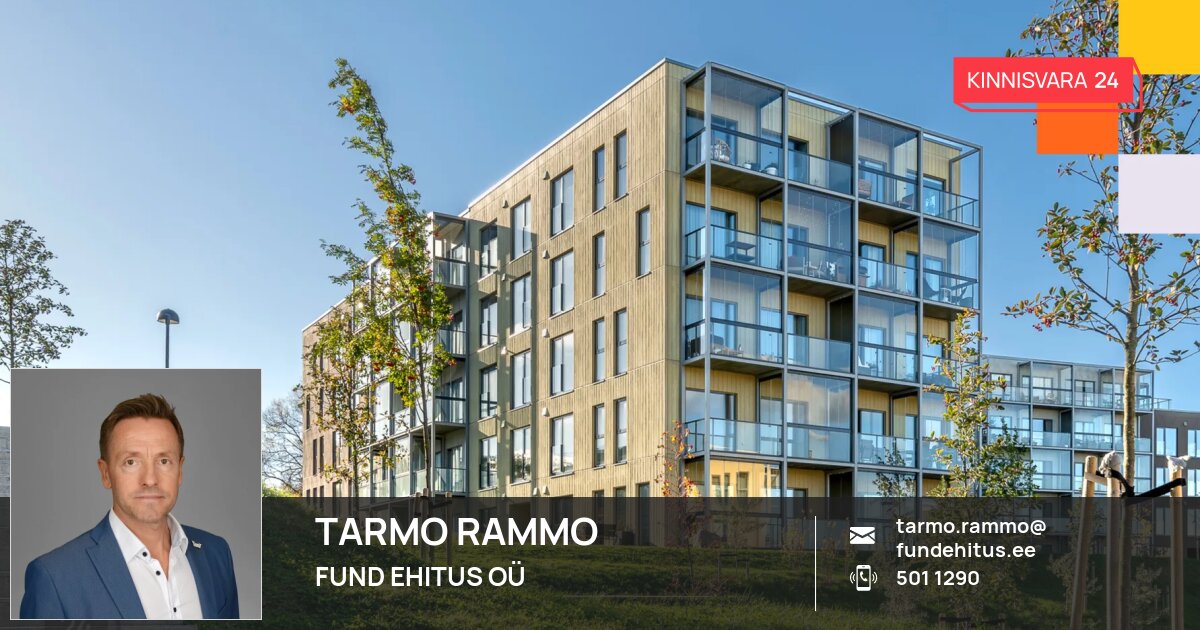 Müüa korter, 2 tuba, Sepa tn 15-27, Kopli, Põhja-Tallinn