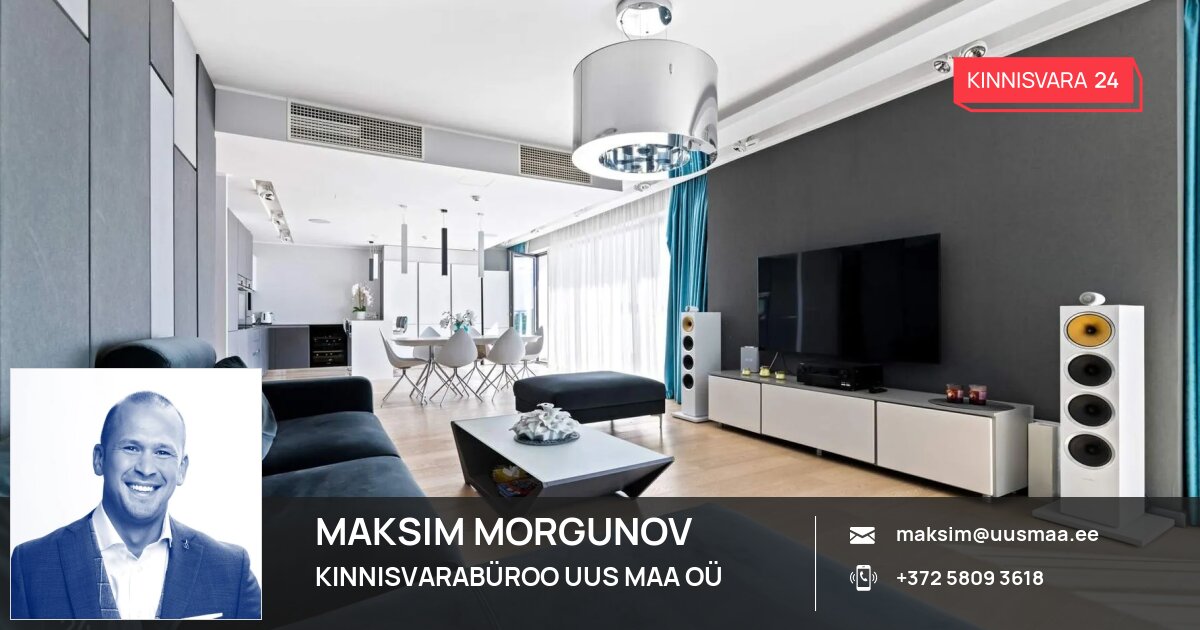 Müüa korter, 5 tuba, Pirita tee 26, Kadriorg, Kesklinn, Tallinn
