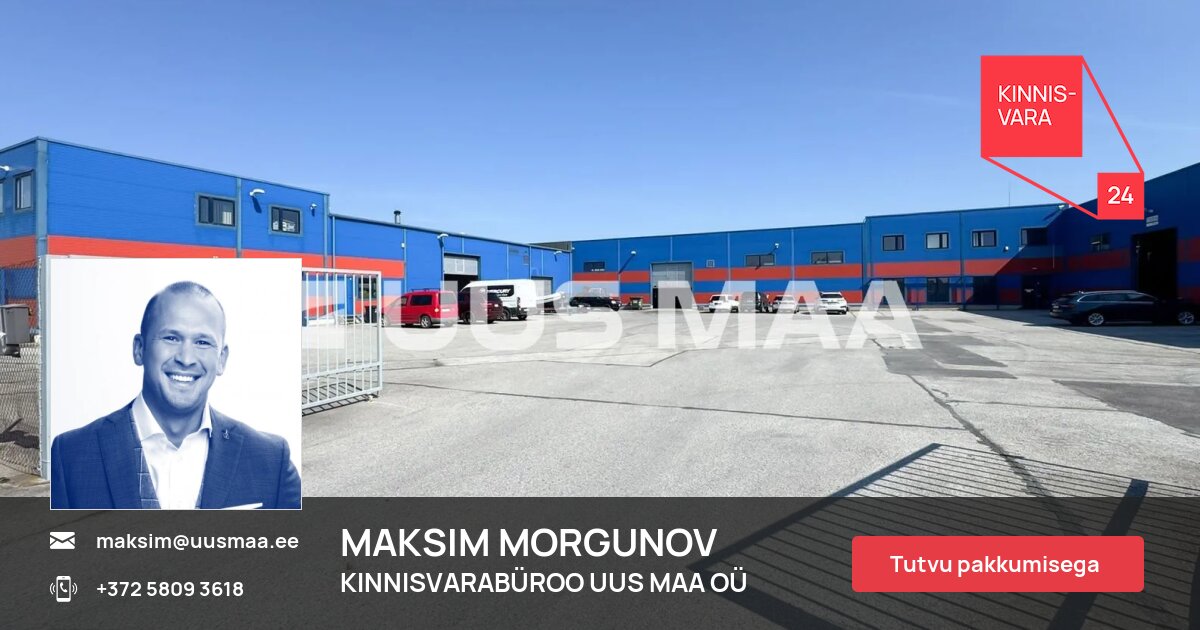 Üürile anda äripind, 1 tuba, 94 Muuga Sadama tee, Maardu linn