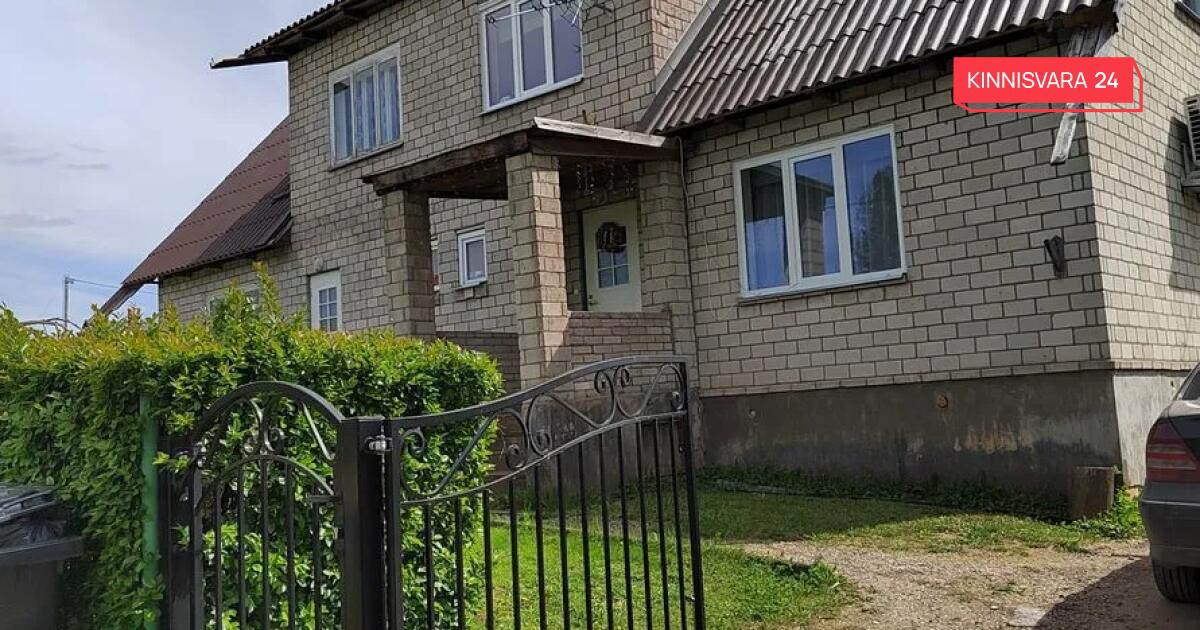 Müüa maja, 4 tuba, Tuubi tn 7, Valga linn, Valga vald