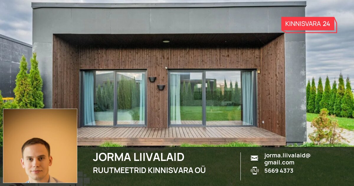 Müüa majaosa, 4 tuba, Sambliku tee 3, Järveküla, Rae vald