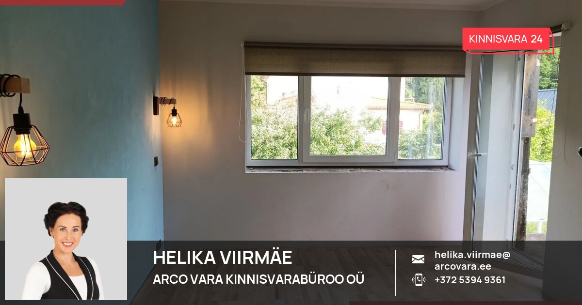 Müüa maja, 4 tuba, Mooni tn 3, Tammiku, Rakvere linn
