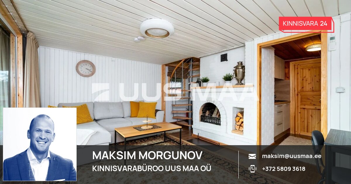 Müüa suvila, 4 tuba, Aida tee 16, Kersalu küla, Lääne-Harju vald