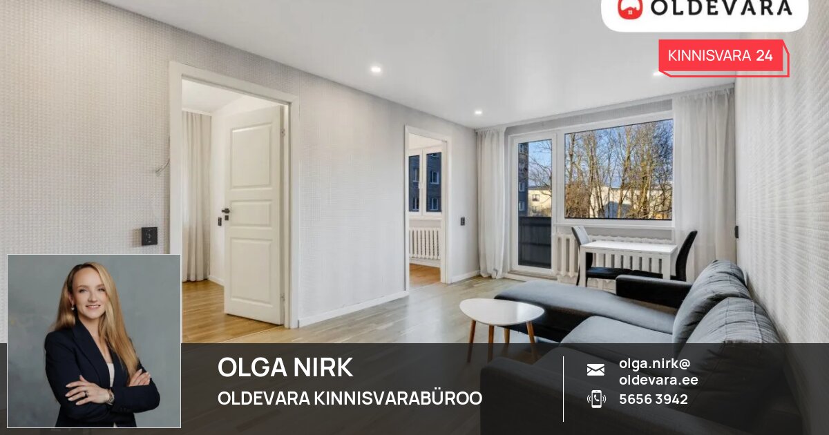 Müüa korter, 3 tuba, Punane tn 11, Pae, Lasnamäe, Tallinn